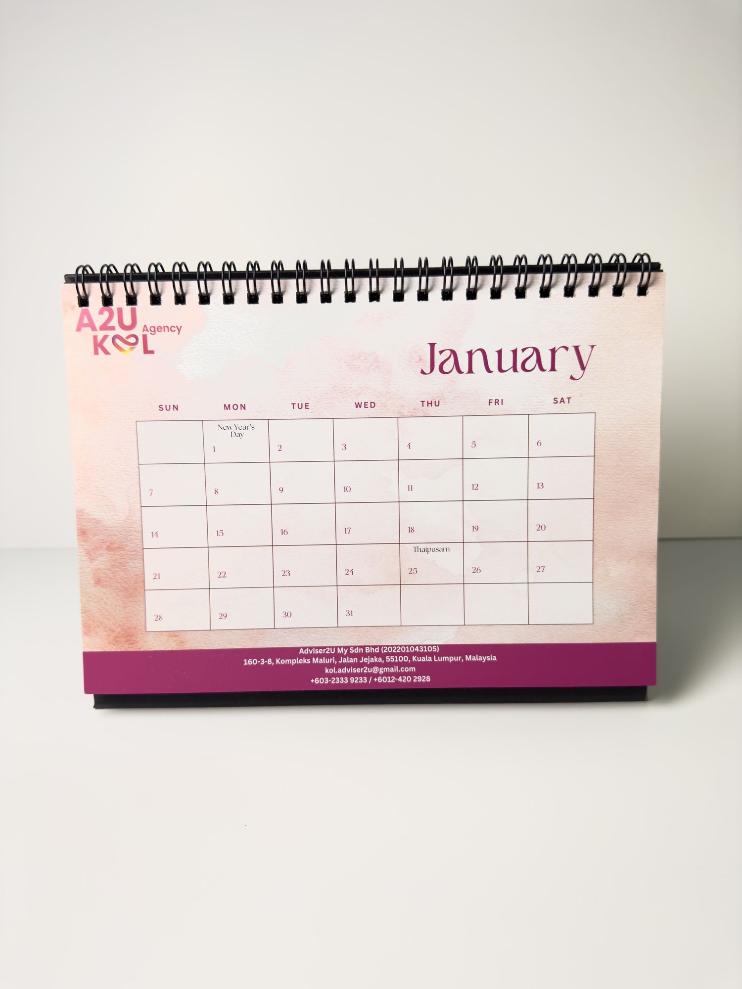 Table Calendars - Night Owl Printing SG