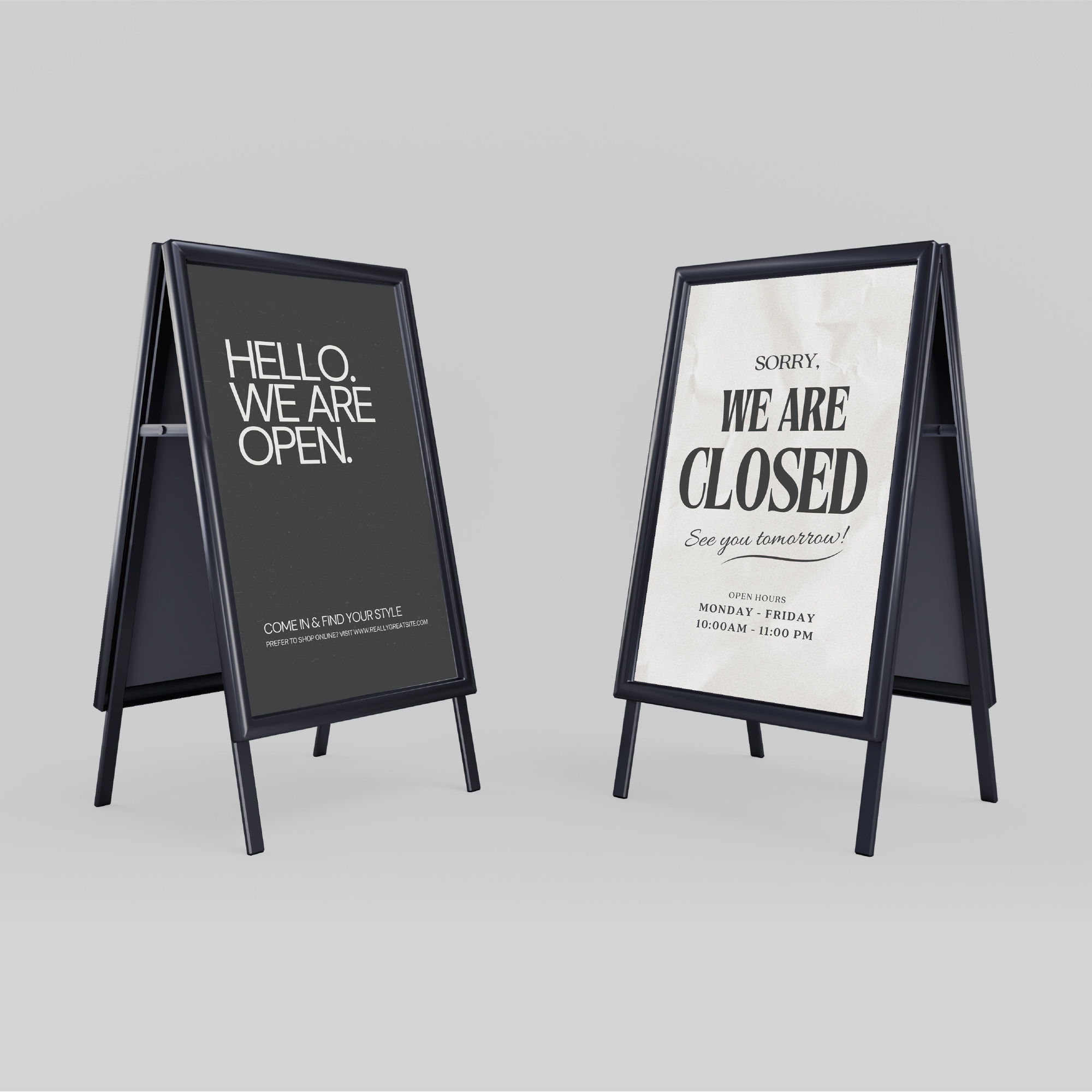 A-Frame Signs - Corflute - Printing Online