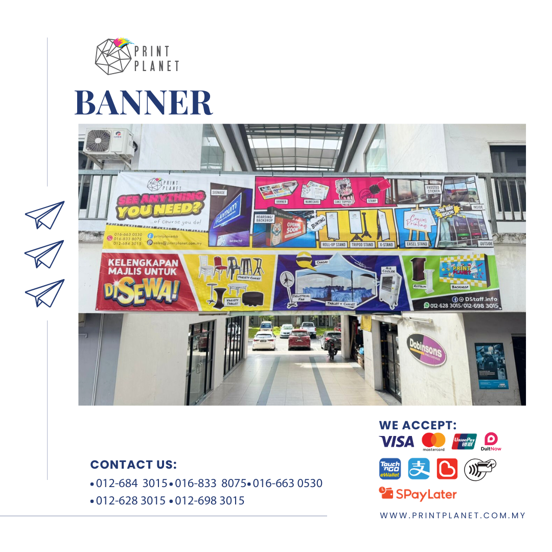 Tarpaulin Banner (Custom Size) - Print Planet