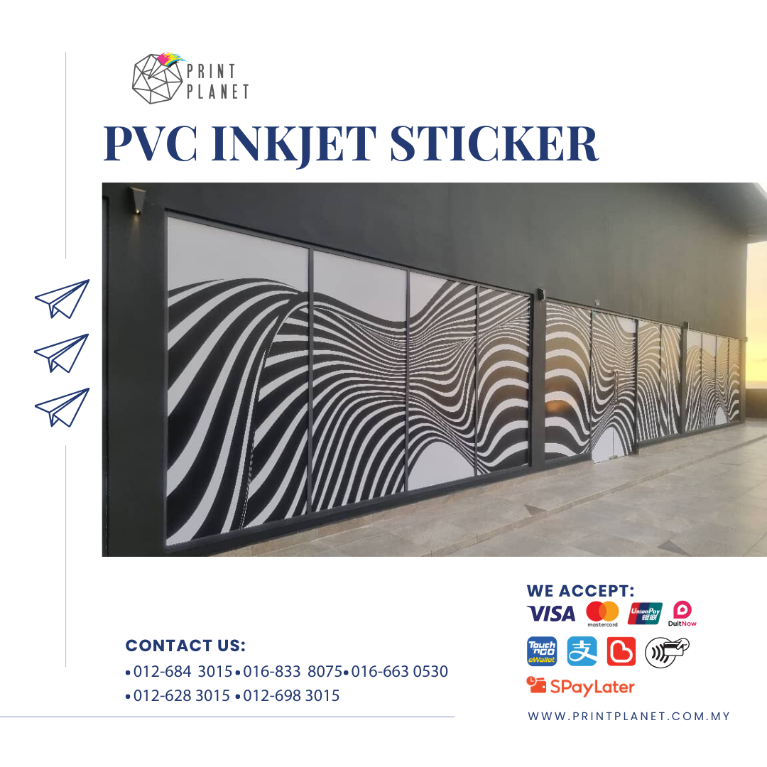 Opacity PVC White Sticker (Matte) (Custom Size) - Print Planet