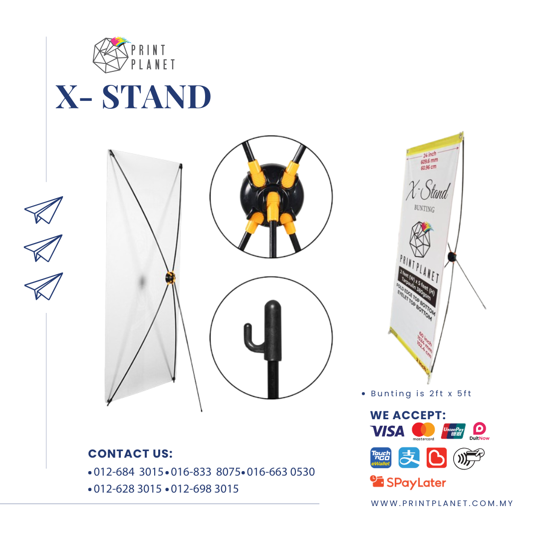 X-Bunting Stand - Print Planet