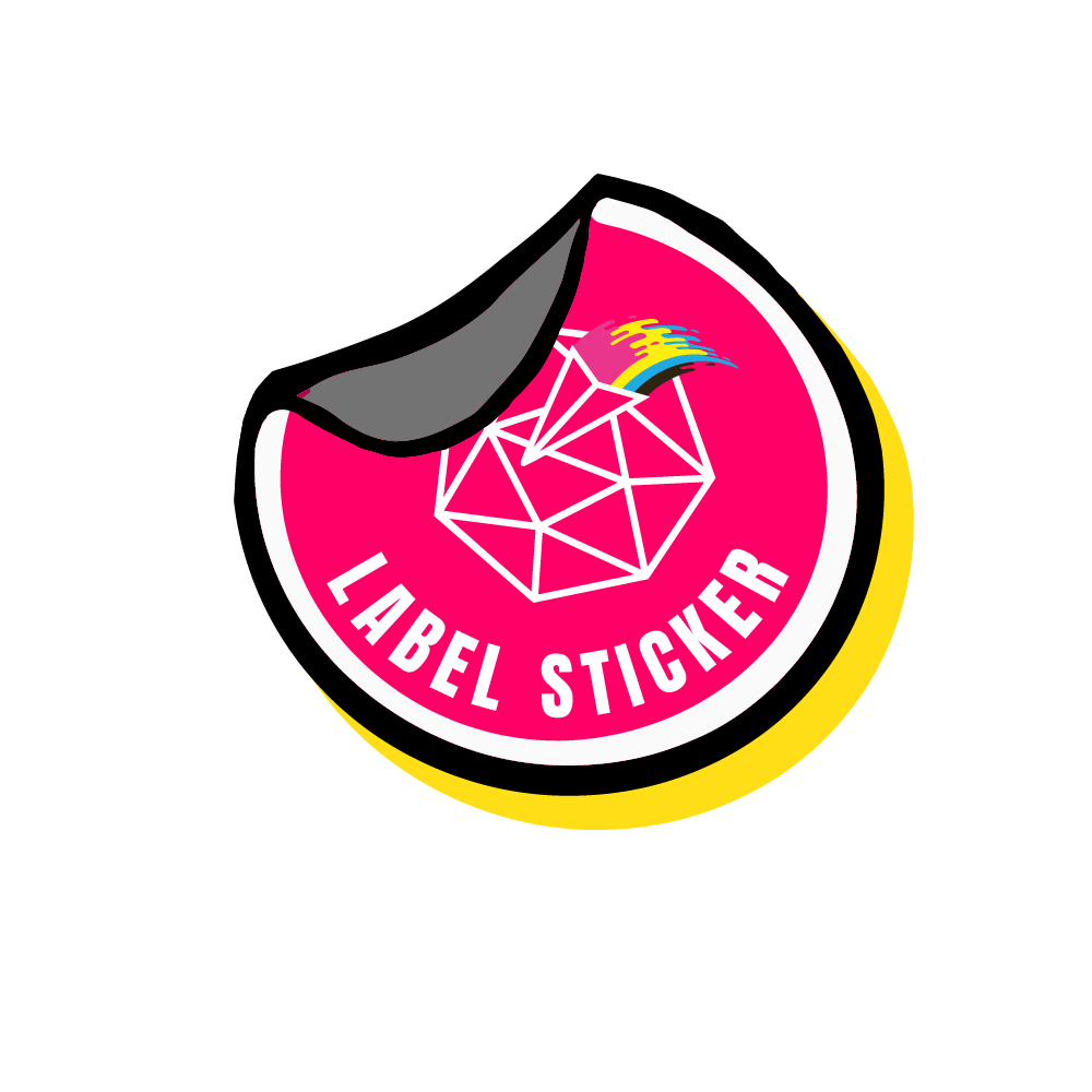 Label Sticker *POPULAR Size - Print Planet