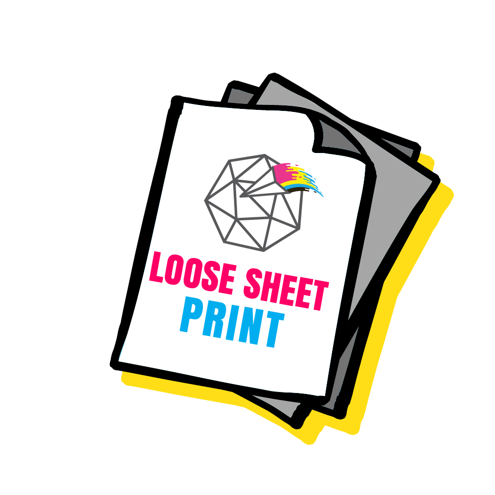 Loose Sheet (Full Color) - Print Planet