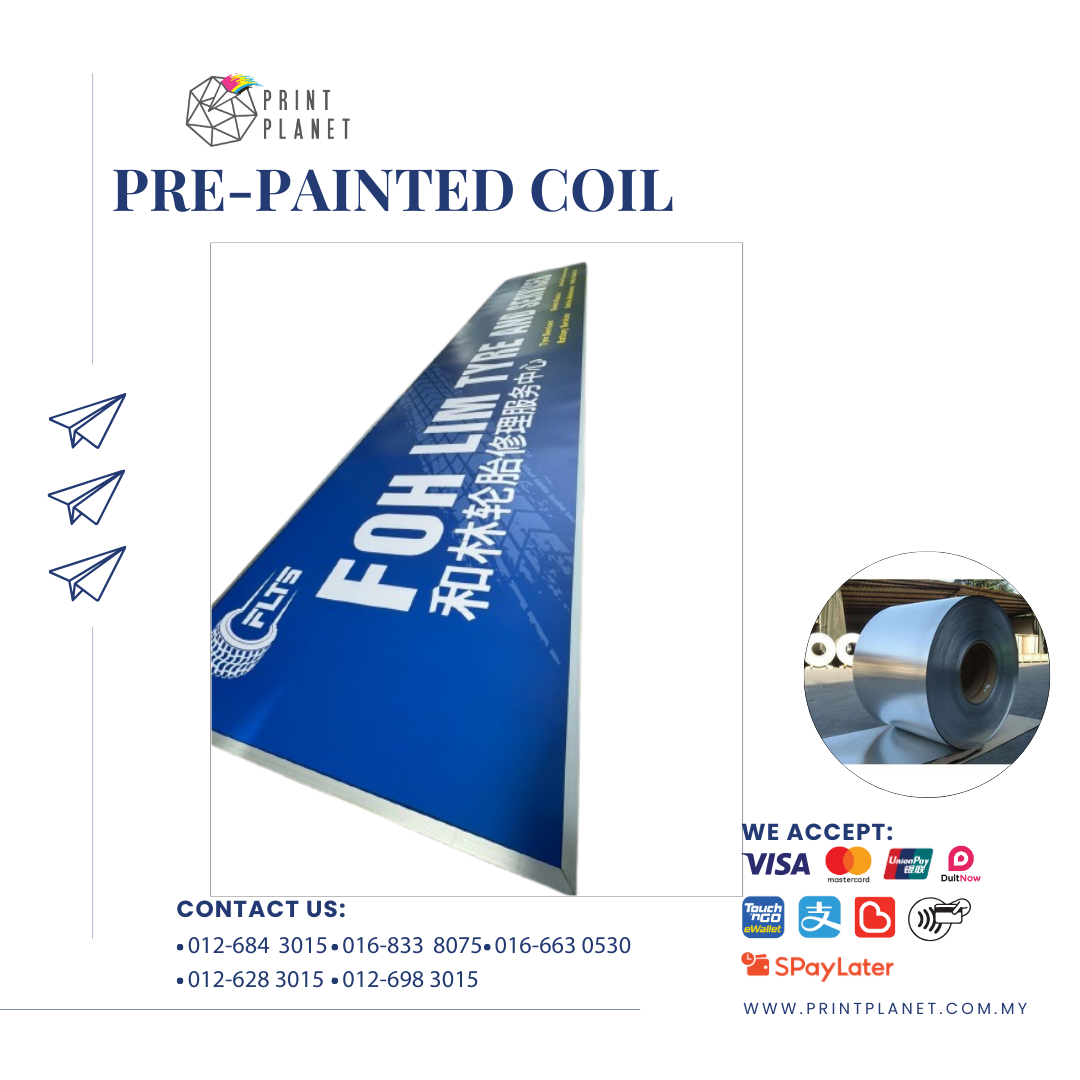 Pre-painted Coil (Custom Size) - Print Planet