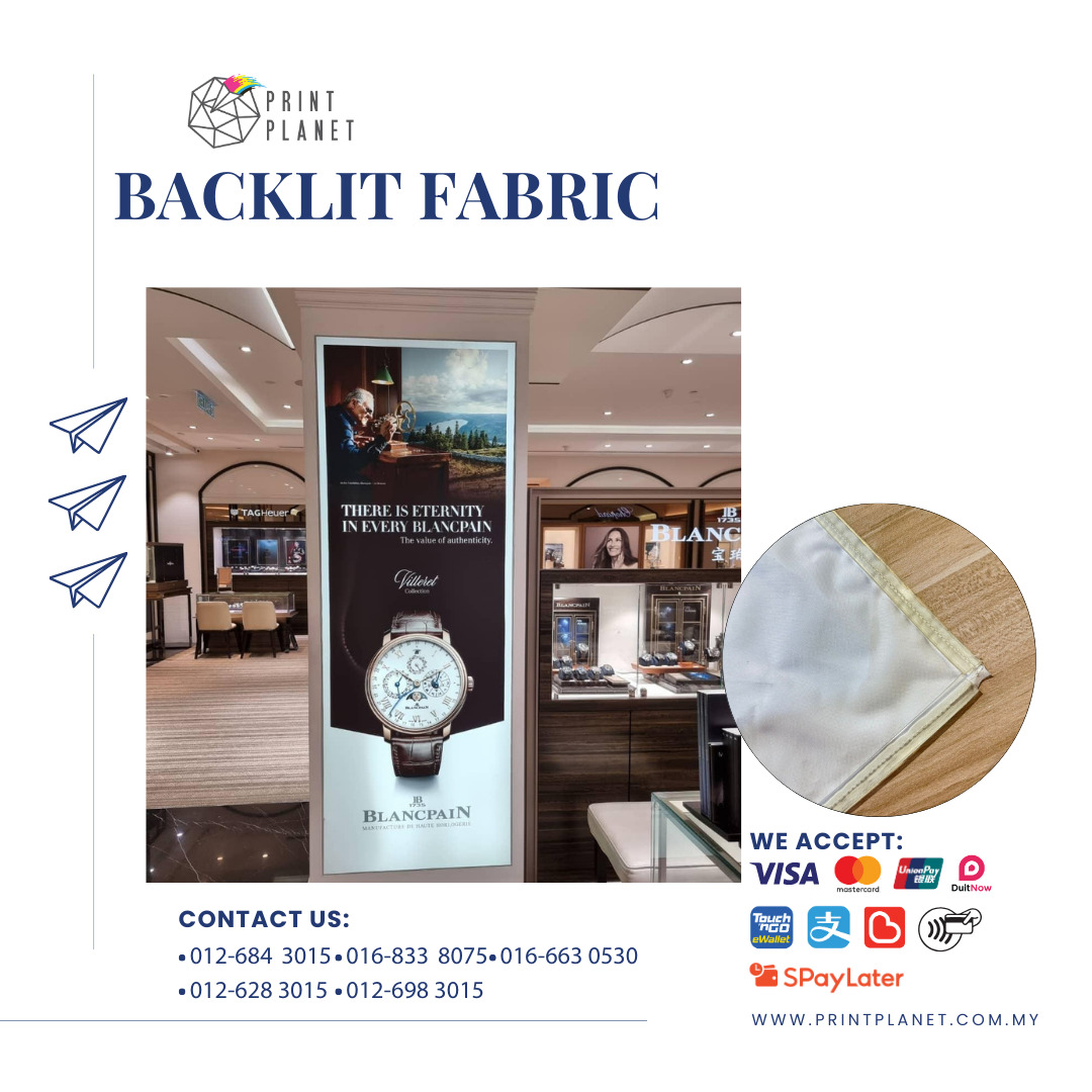 Backlit Fabric - Print Planet