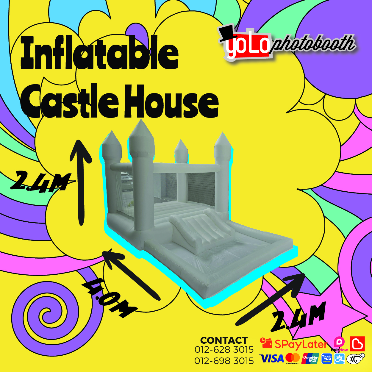 Inflatable Castle House - Print Planet