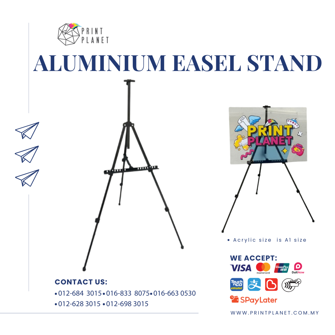 Easel Stand (Aluminum) - Print Planet