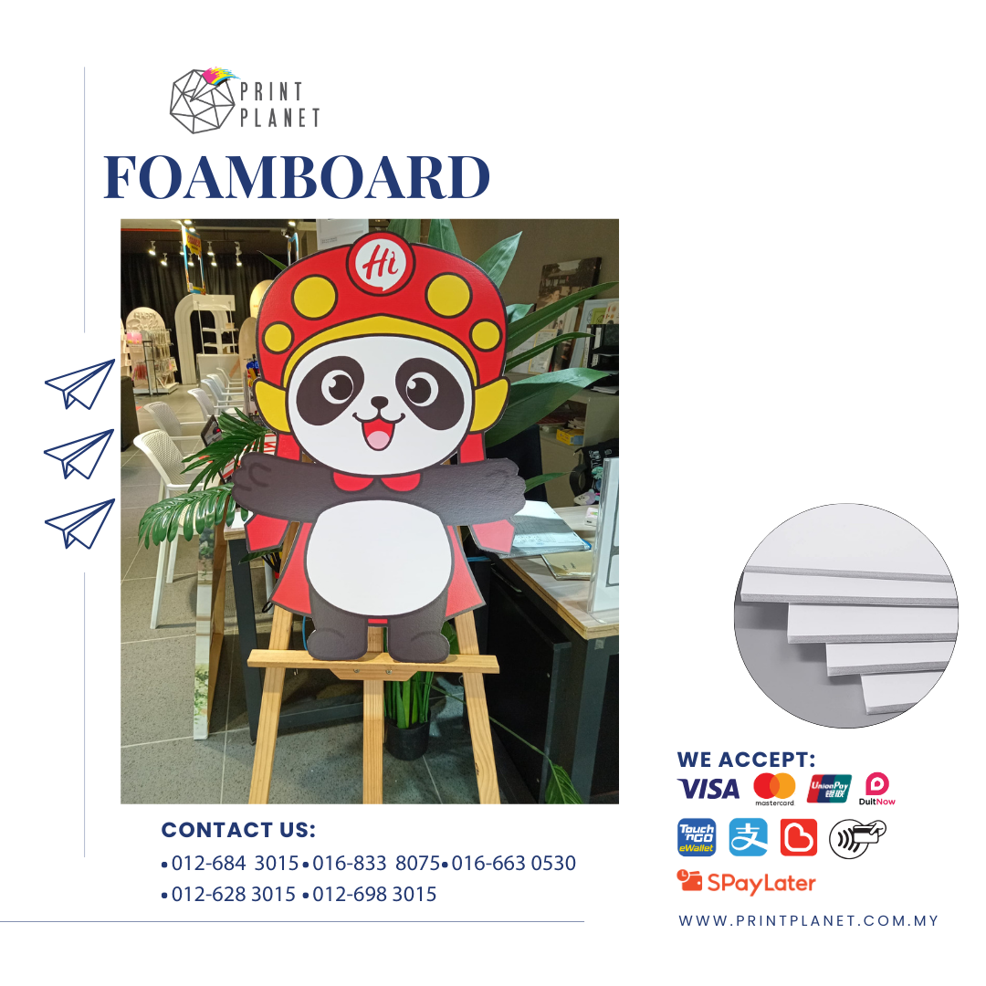 Foam Board (Custom Size) - Print Planet