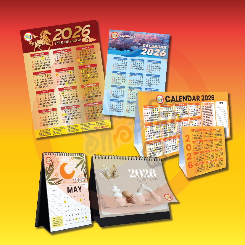Calendar Promo - Print Shop KK