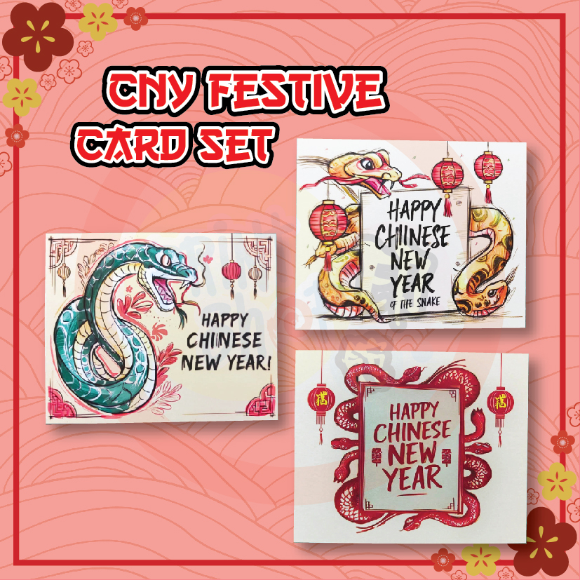 Upload Design - CNY Festive Card Set - Print Shop KK